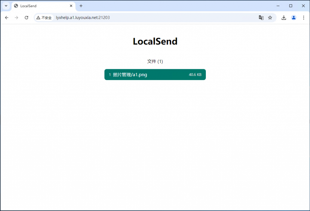 外网访问 LocalSend 实现快速下载文件 - 帮助中心 - 路由侠