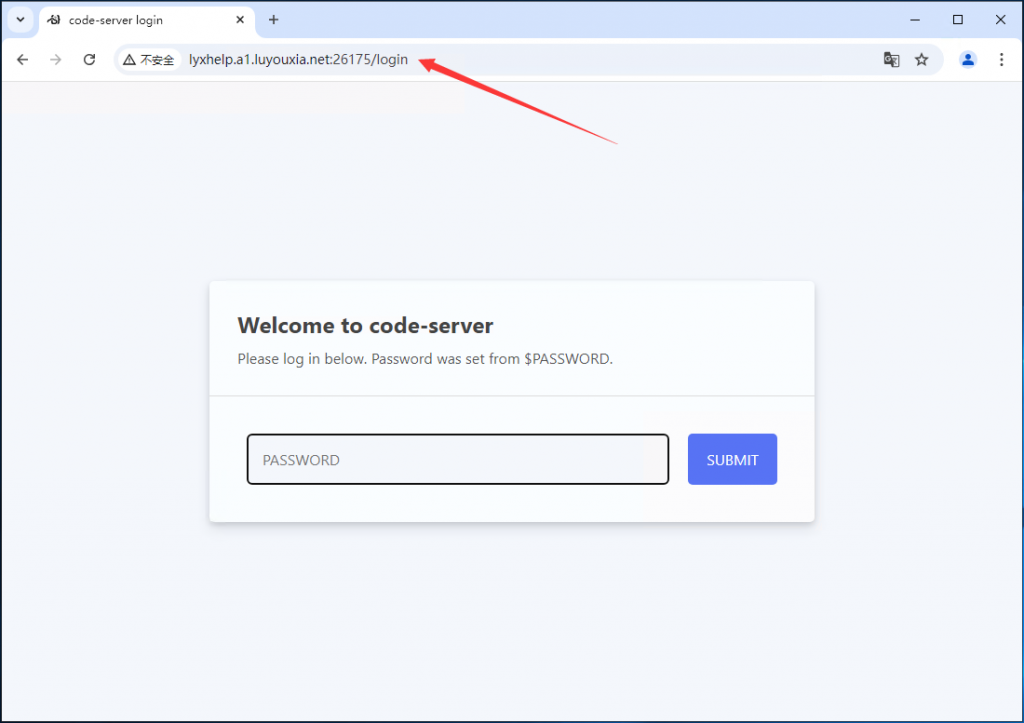 外网访问网页编写代码工具 code-server - 帮助中心 - 路由侠