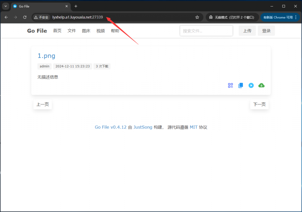 本地部署 Go File 文件服务并实现外部访问 - 帮助中心 - 路由侠