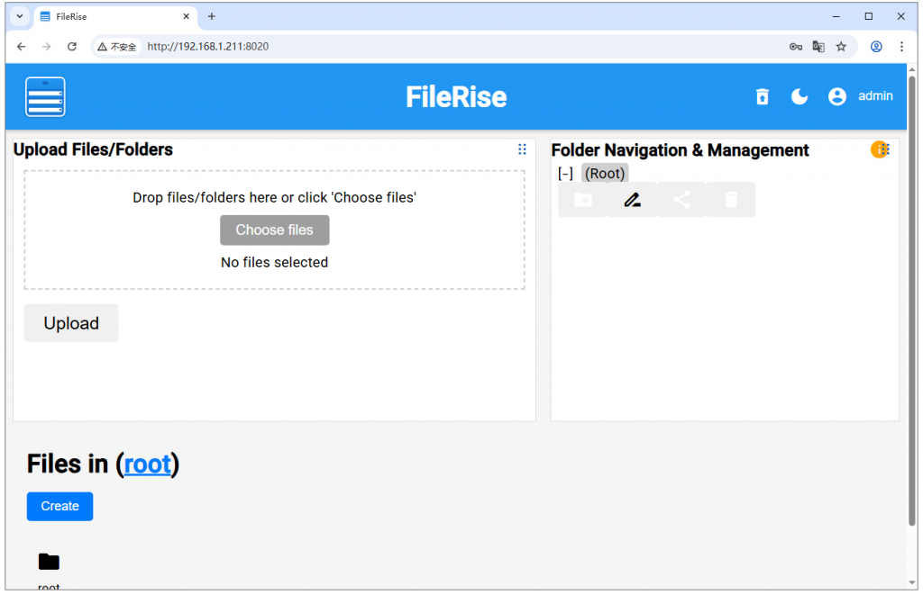 fnOS 飞牛云 NAS 本地部署 FileRise 开源网盘并实现外部访问 - 帮助中心 - 路由侠