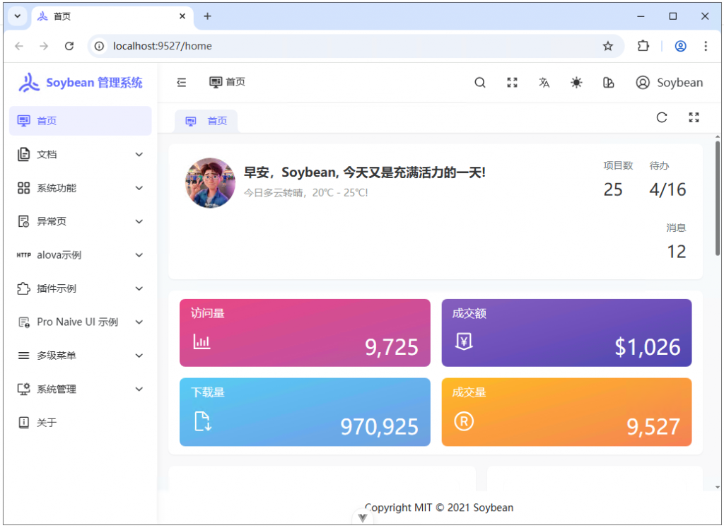 本地部署后台管理系统 SoybeanAdmin 并实现外部访问 - 帮助中心 - 路由侠